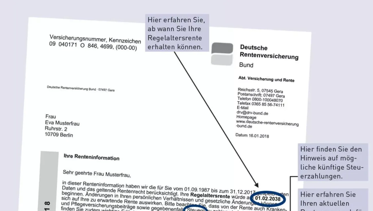 Digitale Rentenübersicht erfolgreich gestartet | Ihre Vorsorge